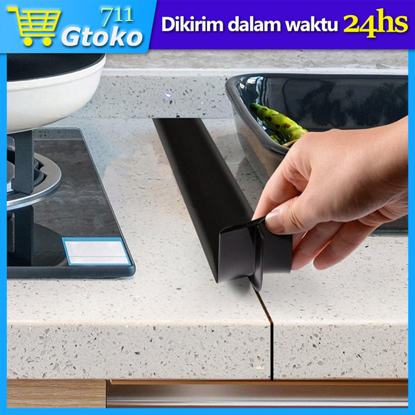 Jual List Silikon Penutup Celah Meja Kompor Wastafel Sink Dapur Karet ...