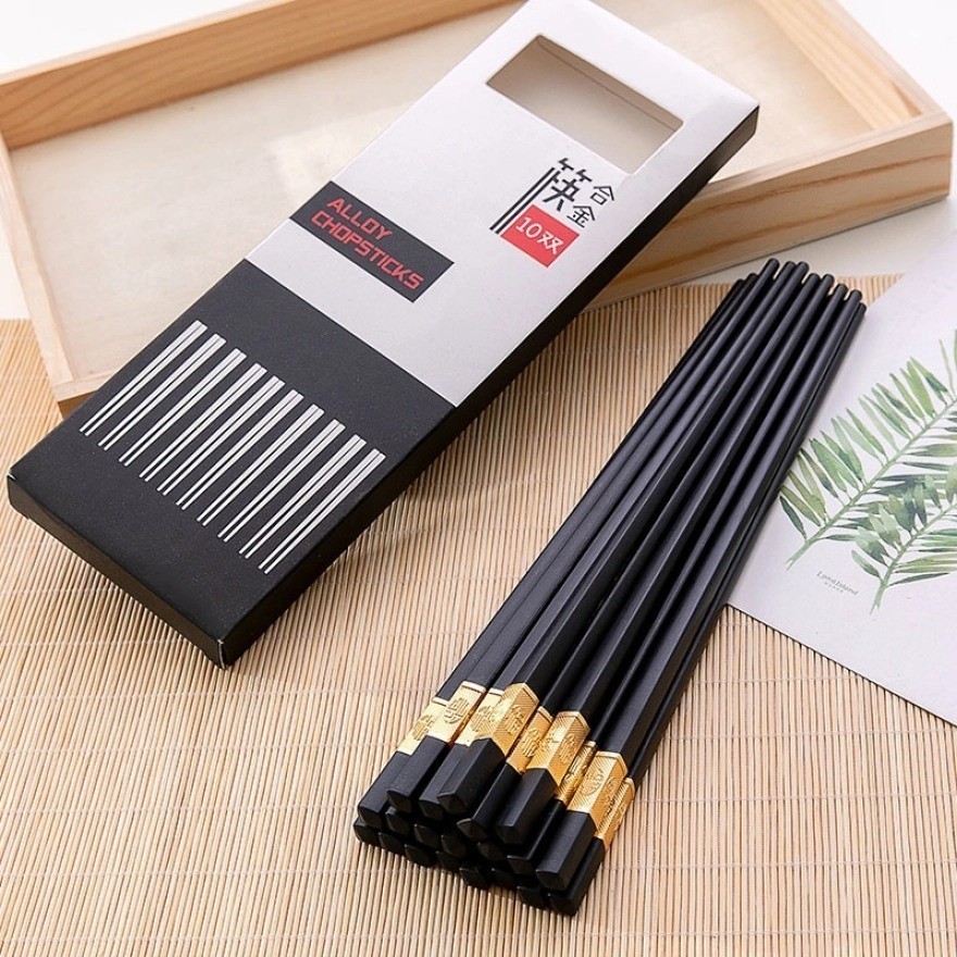 Jual Sumpit Premium isi 10 PAsang Kemasan Kotak Mewah / SUMPIT MELAMIN ...