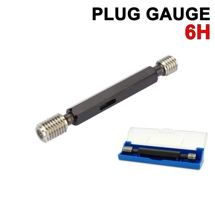 Jual Thread Plug Gauge M6X1.0 LEXEES 6H Screw M6 X 1.0 Ulir Metric Gage | Shopee Indonesia