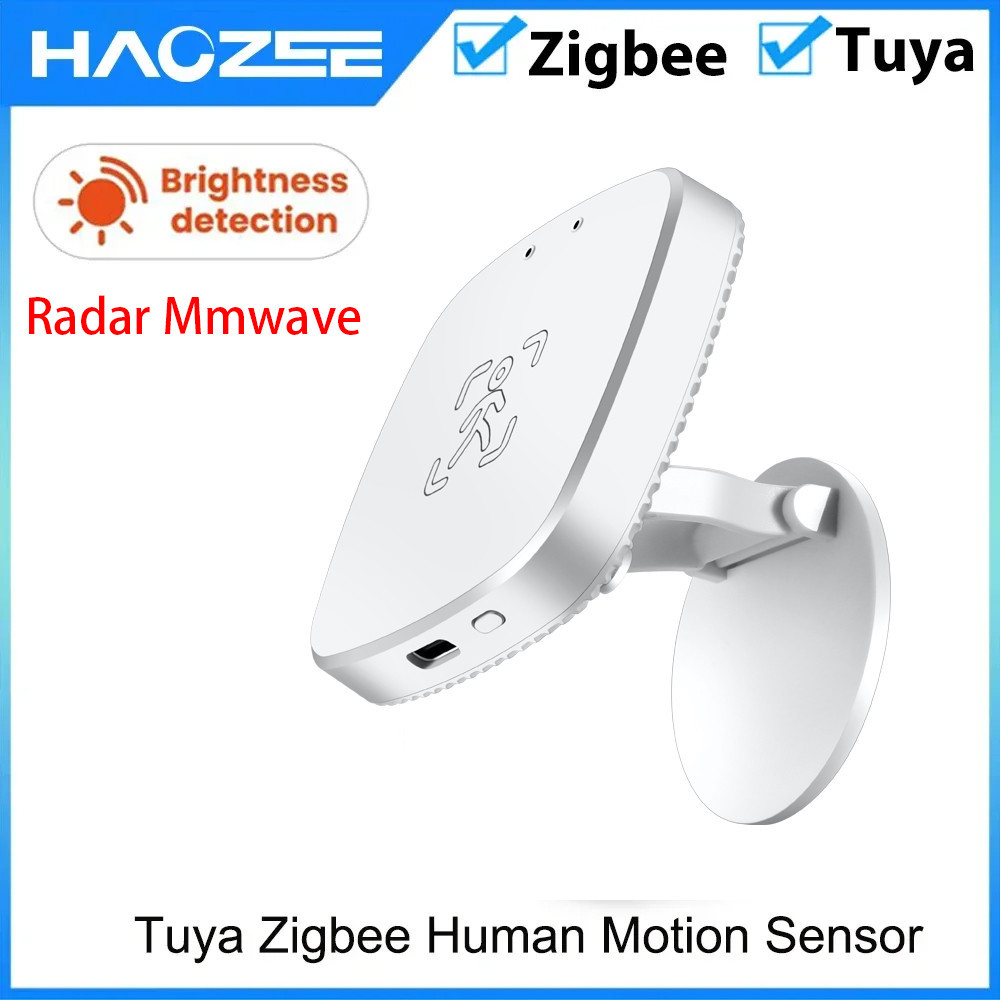 Jual Tuya Smart Zigbee Human Presence Sensor Millimeter Radar Wave ...