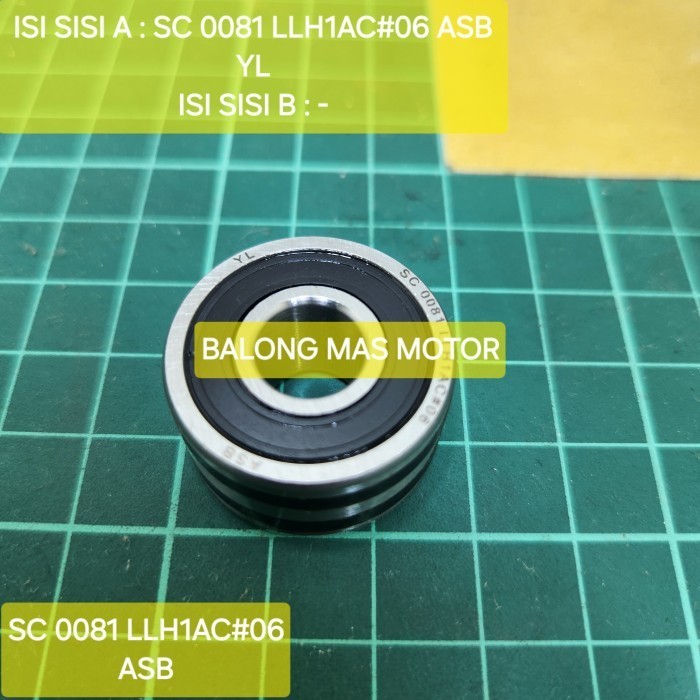 Jual BEARING MOBIL LAKER SC 0081 LLH1AC#06 ASB ( SC 0081 LLH1AC#06 ASB ...