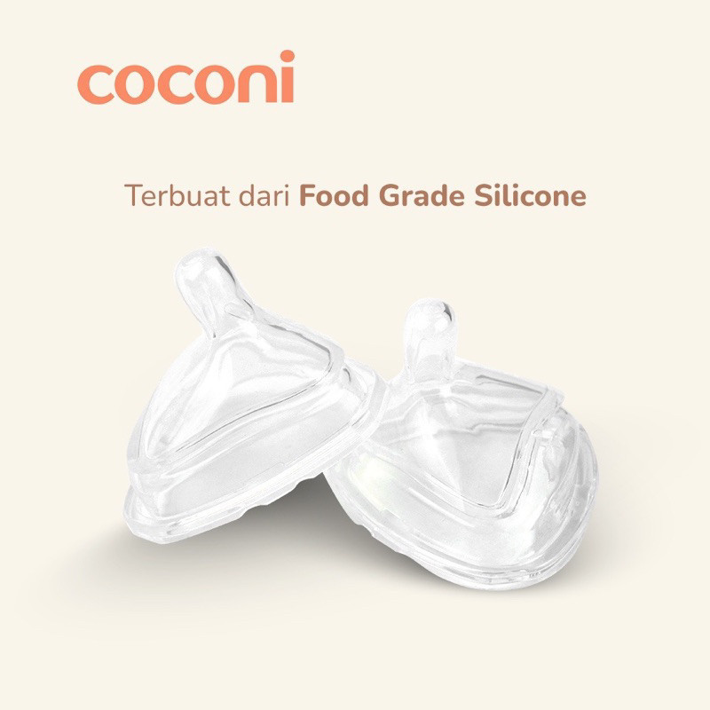 Jual COCONI Nipple Shield Pelindung Puting Silikon 2 pcs | Shopee Indonesia