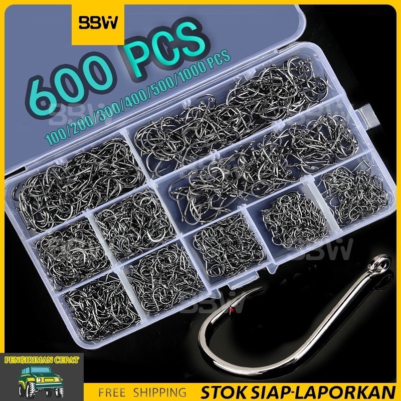 Jual Kail pancing carbon 1000pcs Kail Pancing Bahan Baja Karbon Kuat ...