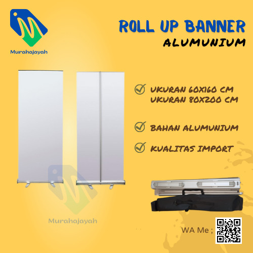 Jual ROLL UP BANNER Alumunium Kokoh | Shopee Indonesia