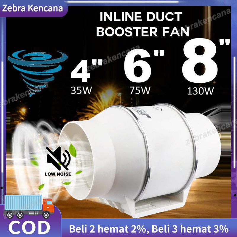 Jual blower dapur penghisap asap dapur 4" 6" 8" 220V Blower Hisap Untuk ...