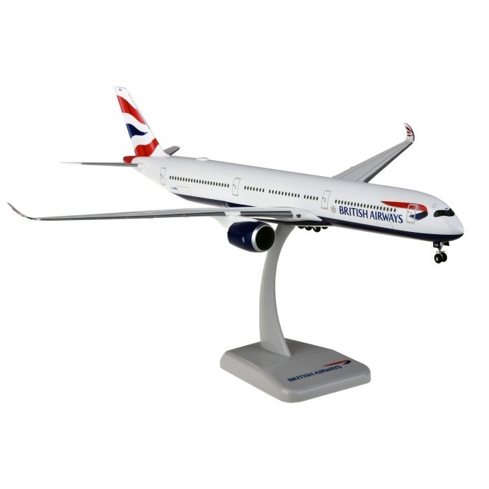 Jual DIECAST PESAWAT TERBANG British Airways A350-1000 G-XWBH Hogan Wings 1:200 Skala Plastik ...