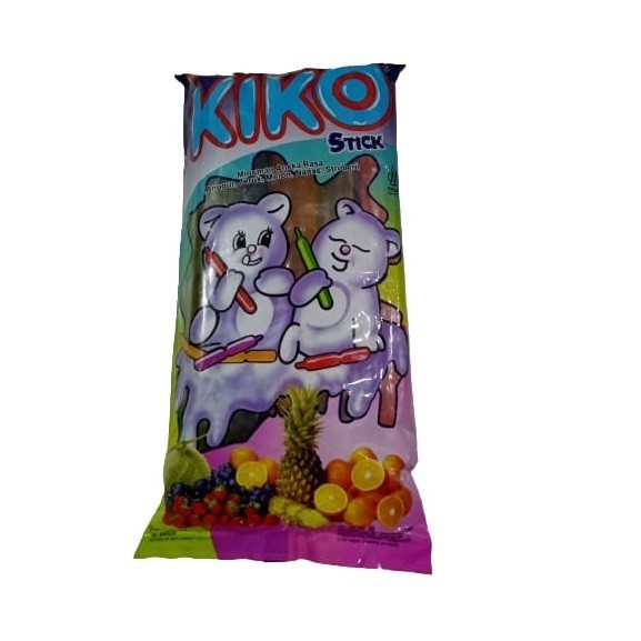 Jual Es Krim stick stik Bonbon Kiko Rasa Buah beku bag Isi 10 x 70 ml ...