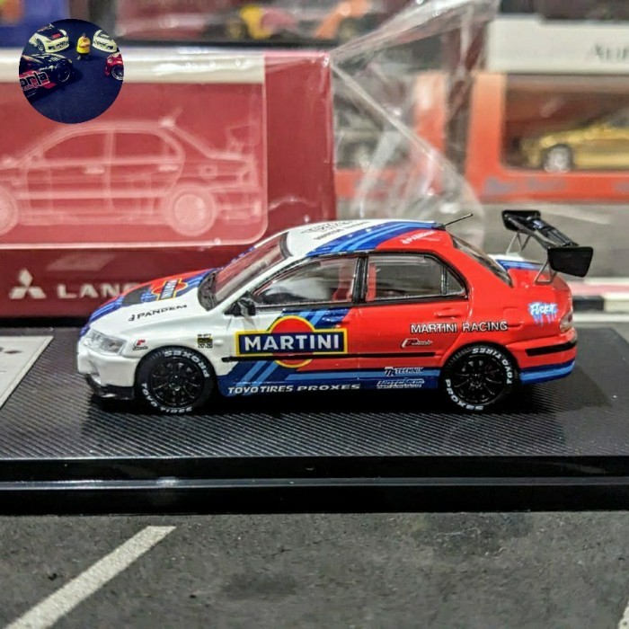 Jual Speed GT Mitsubishi Lancer Evolution IX Martini Livery | Shopee ...