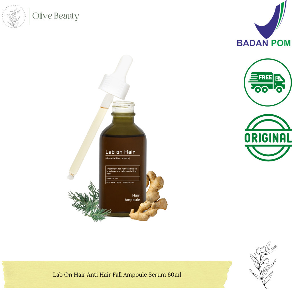 Jual Lab On Hair Anti Hair Fall Ampoule Serum 60ml | Shopee Indonesia