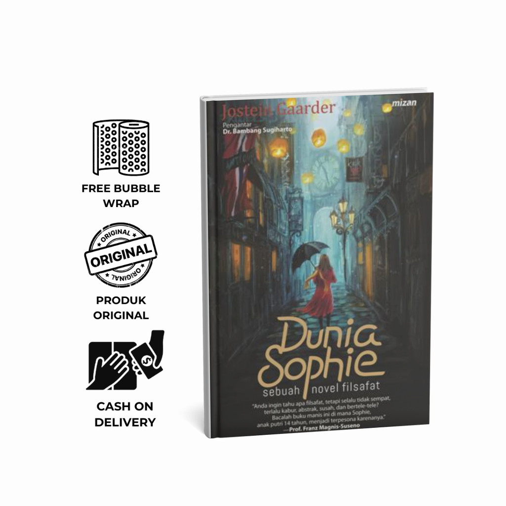 Jual Fiski | DUNIA SOPHIE - JOSTEIN GAARDER | Mizan | Buku Bacaan | Literatur Klasik | Shopee ...