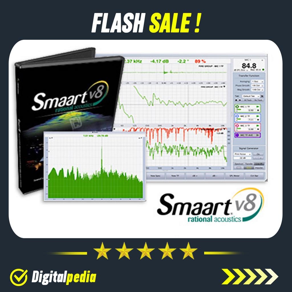 Jual Aplikasi SMAART V8 SMA ART 8 Live Windows MAC OS PRO Premium Lifetime Full Version Terbaru ...