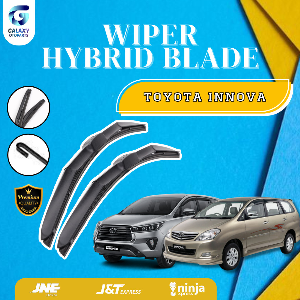 Jual Wiper Hybrid Blade Mobil Innova / All New Innova / Reborn / Zenix ...