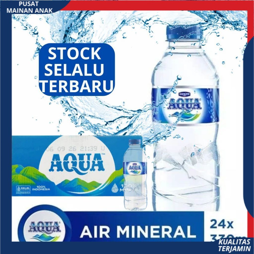 Jual PMA Air Minerale AQUA Botol 330 ML / Isi 24 Botol Per DUS PER ...