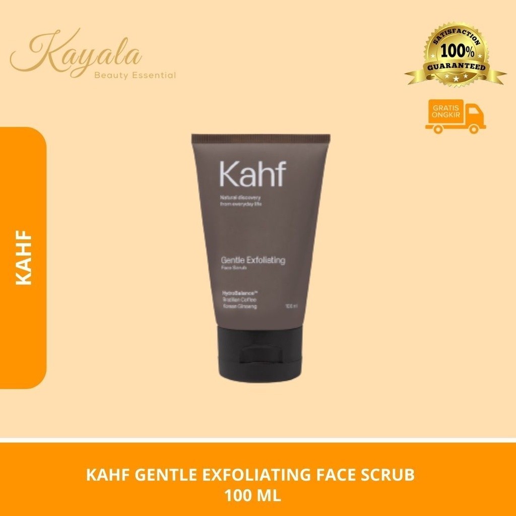Jual KAHF GENTLE EXFOLIATING FACE SCRUB 100 ML | Shopee Indonesia