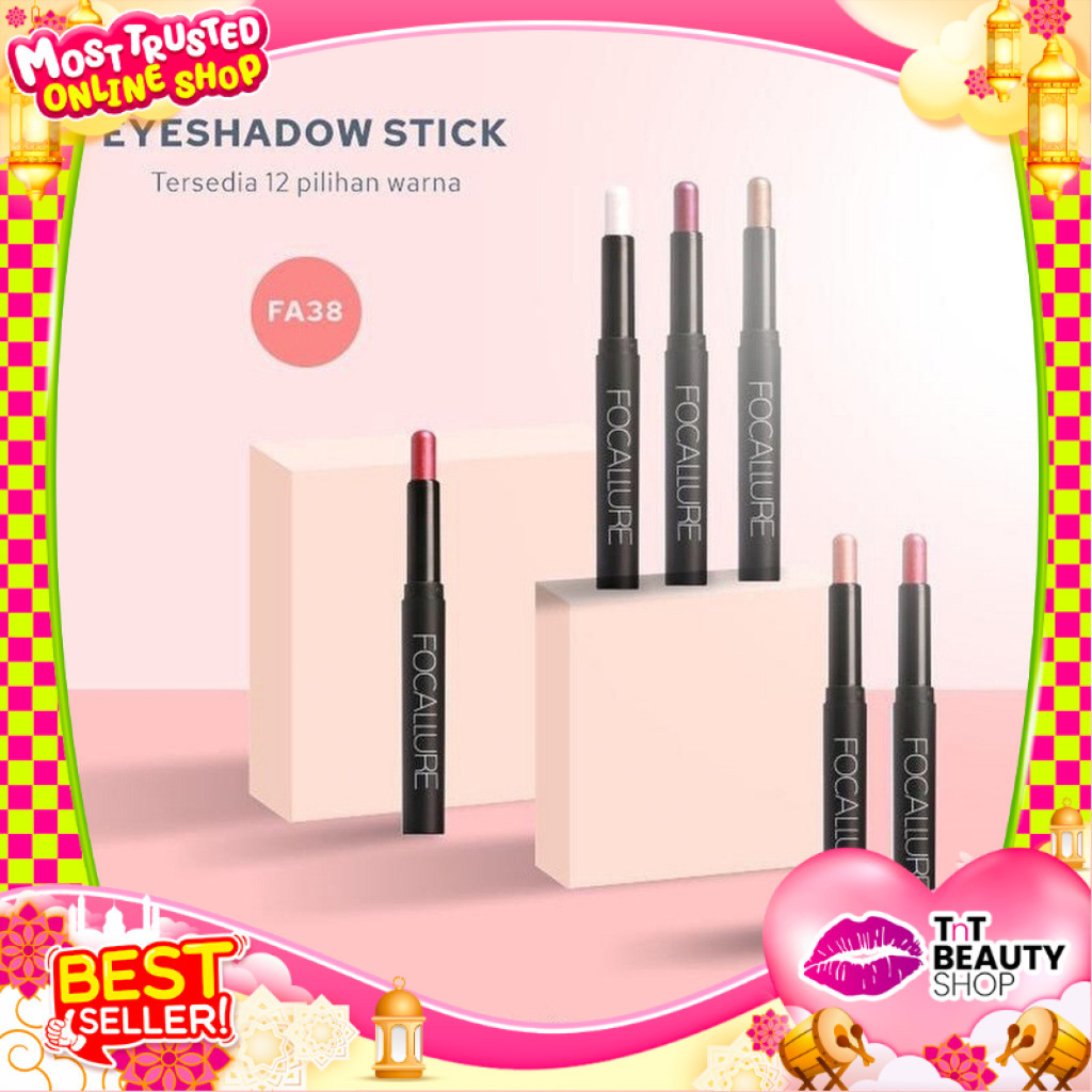 Jual FOCALLURE Cream Shimmer Single Eyeshadow Pencil FA 38 | FA38 | TnT ...