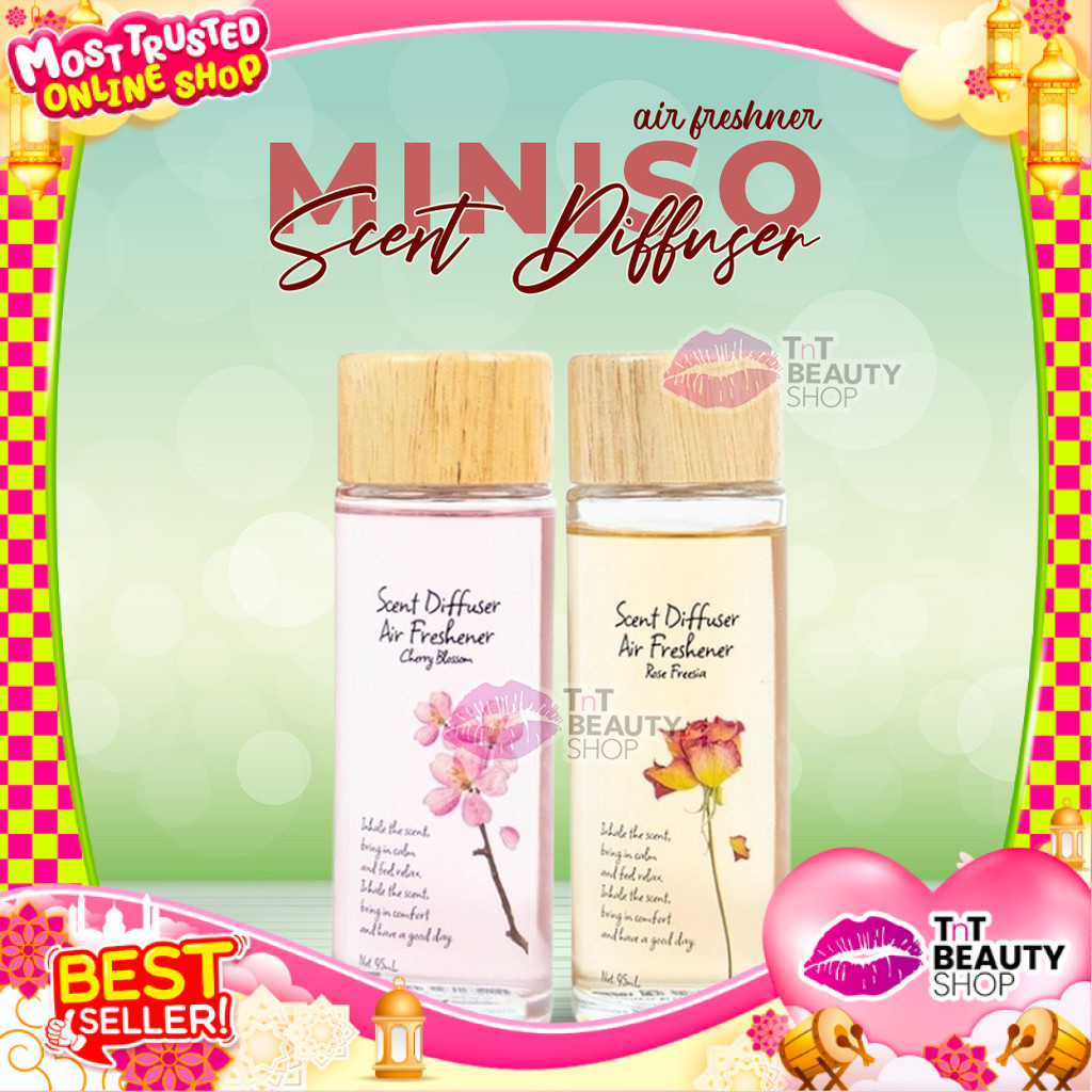 Jual MINISO SCENT DIFFUSER 95mL Sakura Reed Diffuser Flower Air Freshener Aromaterapi Parfum ...