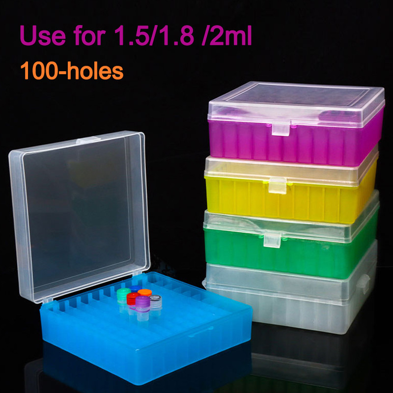 Jual Laboratory Plastic Test Tube Box For 2ml 1.5ml 1.8ml ...