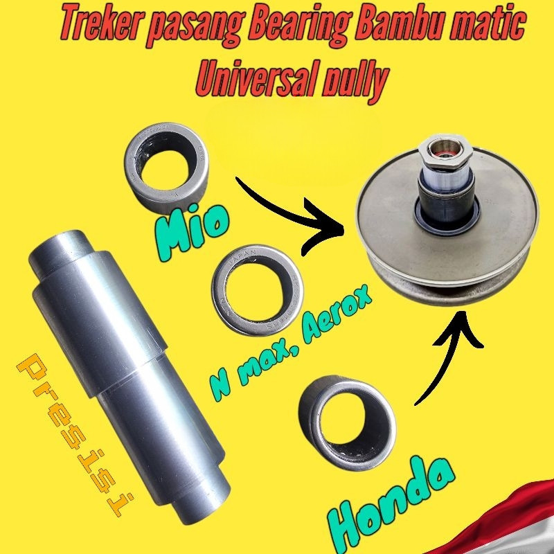 Jual TREKER Pasang Bearing Bambu Pully cvt universal honda yamaha dll ...