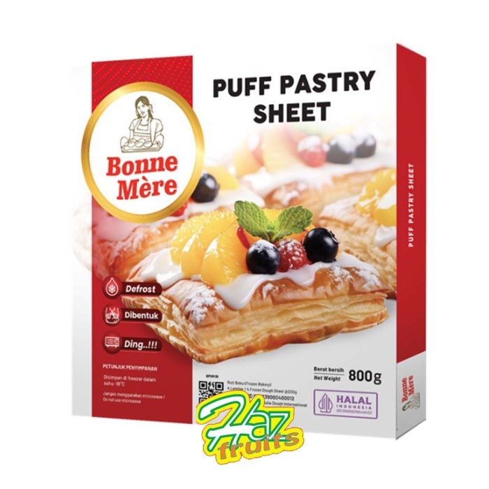 Jual Puff Pastry Sheet Bonne Mere 800 gr | Shopee Indonesia