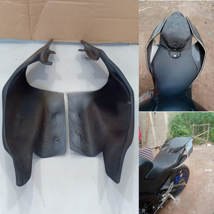 Jual Cover Body Custom R15 V3 VVA Model R1M - Hitam doff | Shopee Indonesia