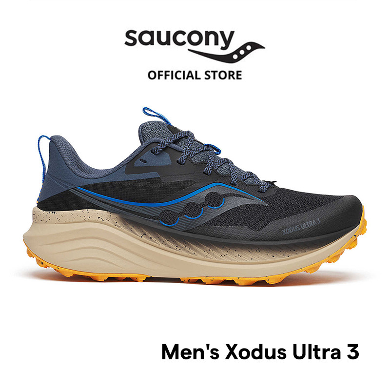 Jual Sepatu Trail Running Pria SAUCONY Shoes Xodus Ultra 3 Men's ...