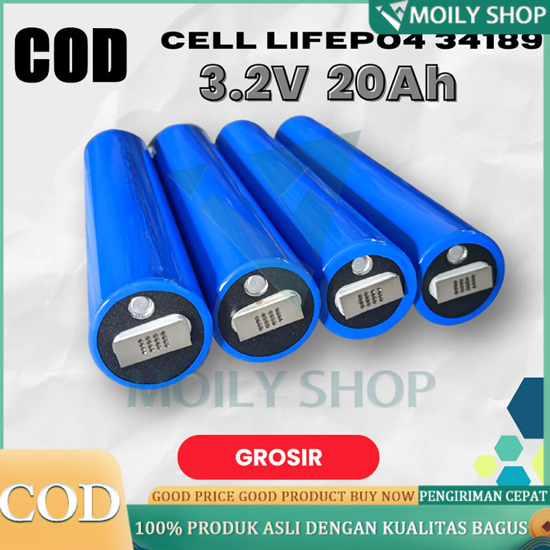 Jual Baterai Cell Lifepo4 Cilindrical CATL 34189 3.2V 20Ah NEW/Baterai ...