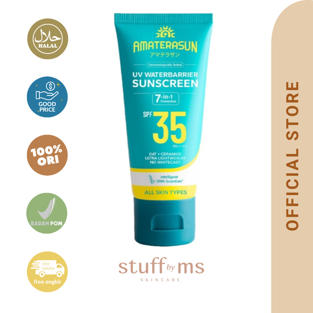 Jual Amaterasun Uv Waterbarrier Sunscreen spf 35 | Shopee Indonesia