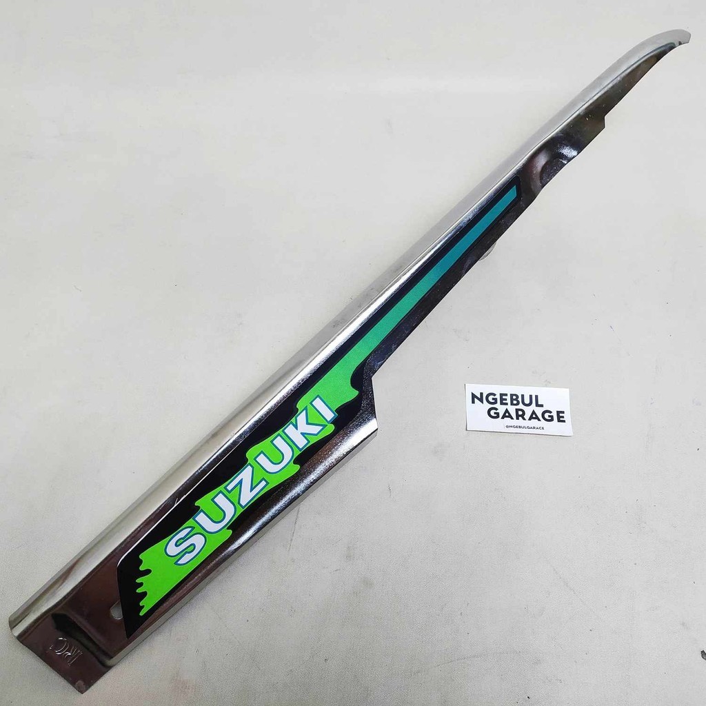 Jual Tutup Rantai RC80 RC100 RC 80 100 CHROME HITAM HIJAU SUZUKI BESI ...