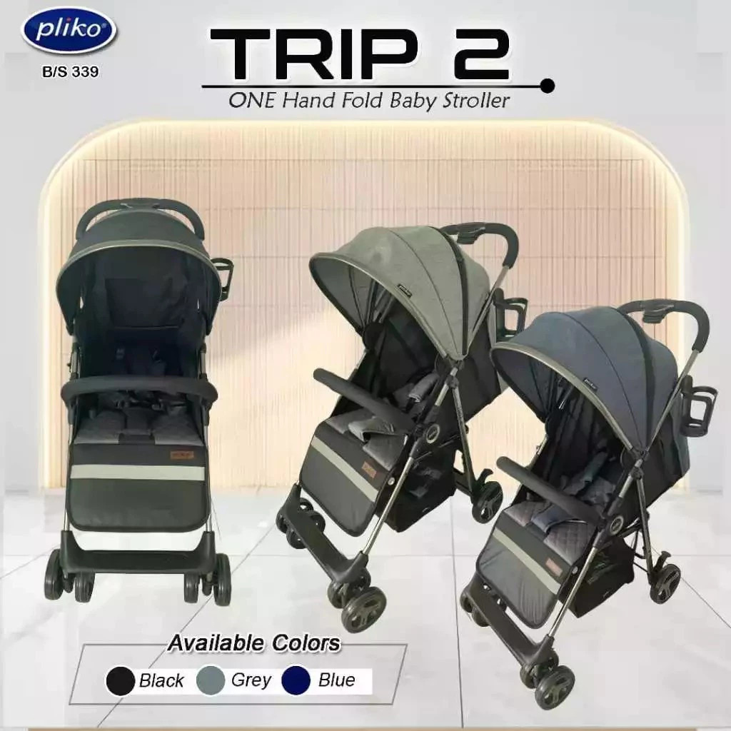 Jual Stroller Pliko Trip 2 (Kereta Dorong Bayi) | Shopee Indonesia