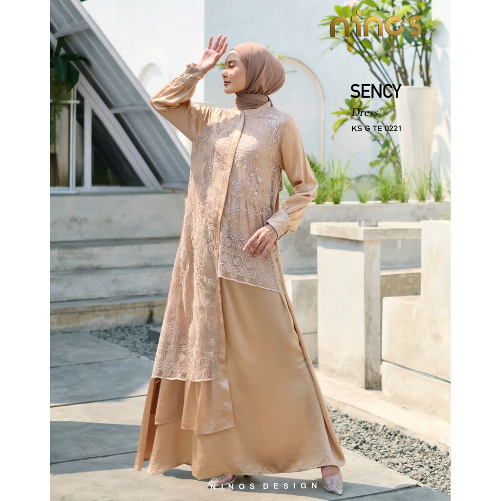 Jual Sency Dress Standart By Ninos Design | Shopee Indonesia