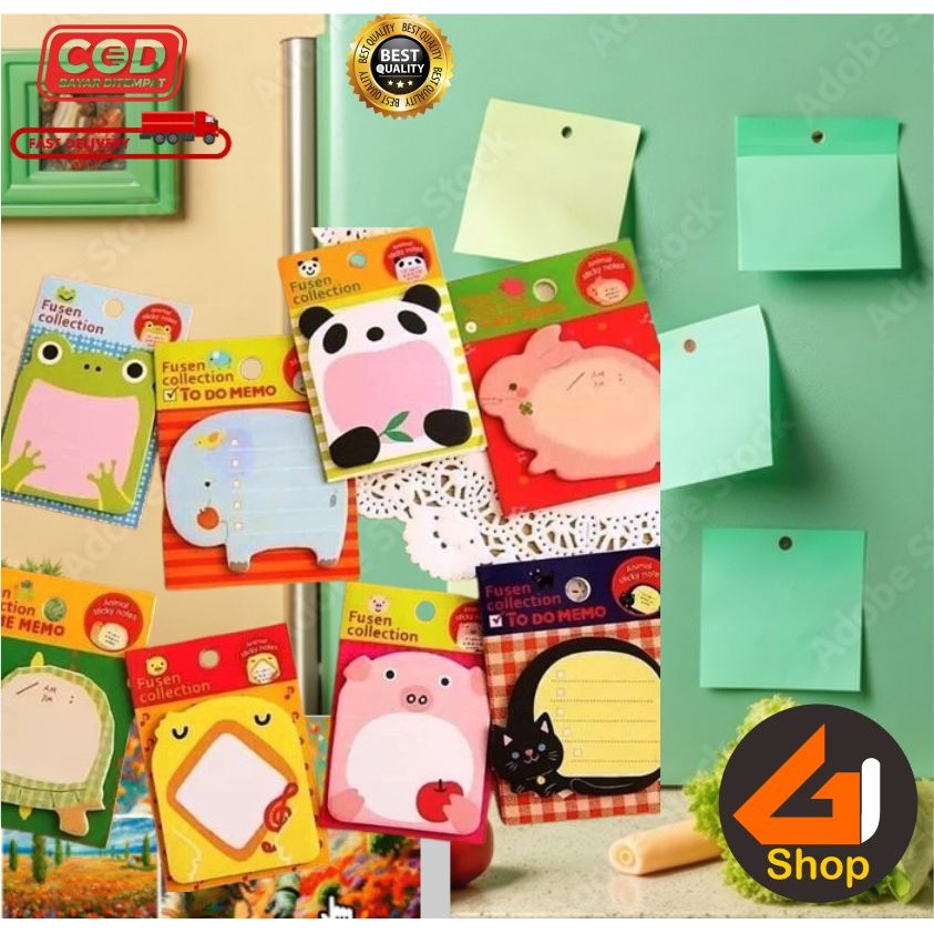 Jual Kertas Memo Sticky Notes Kertas Catatan Tempel Stiker Memmo ...