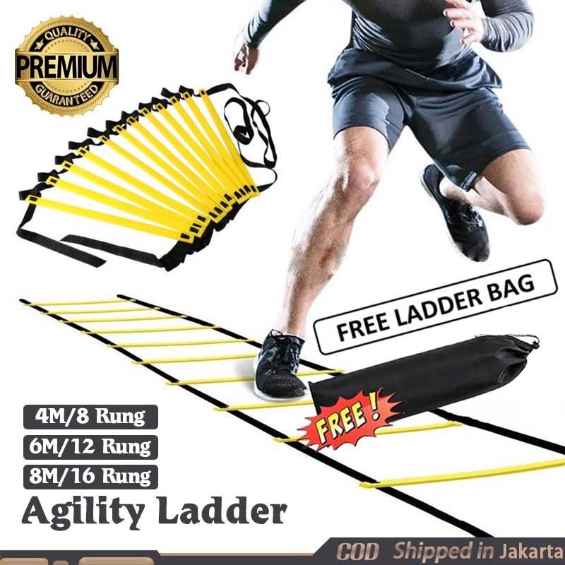 Jual Agility Ladder 4,6,8 Meter /Tangga Tali Nilon Untuk Latihan ...