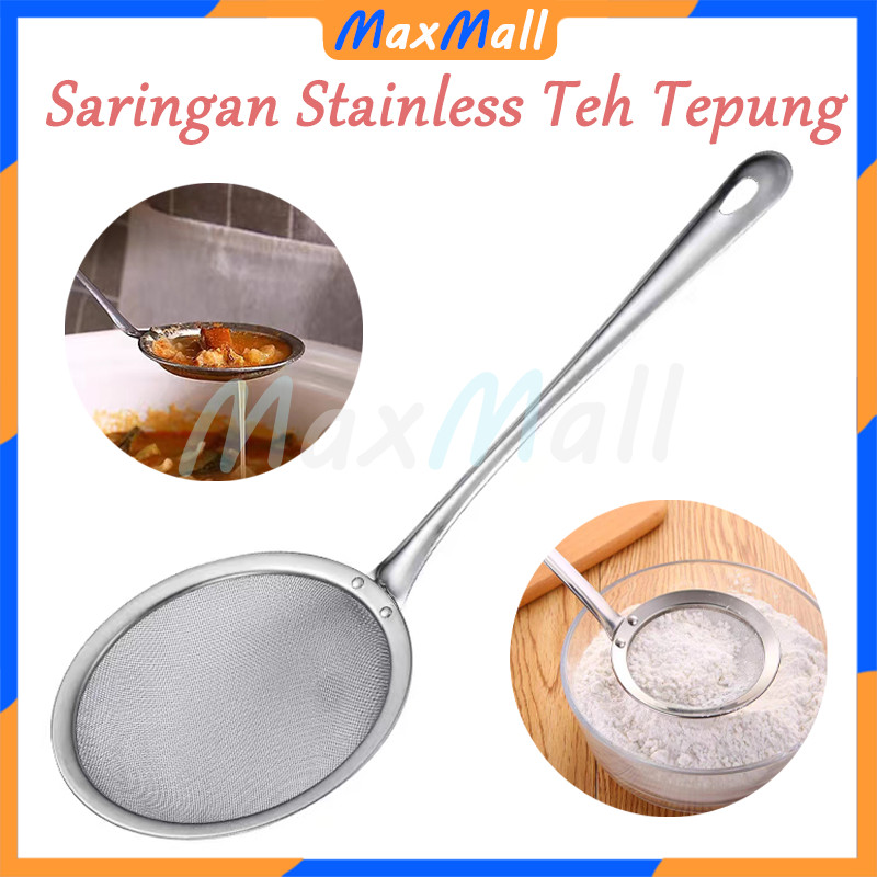 Jual Saringan Teh Jus Ayakan Serokan Masak Gorengan Serokan Serbaguna ...