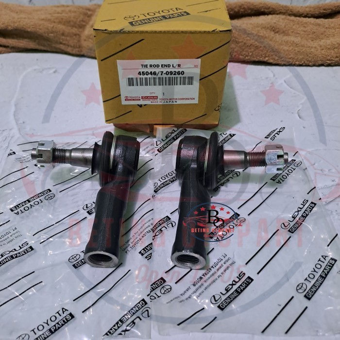 Jual TIE ROD END 1SET L/R TOYOTA KIJANG INNOVA HILUX 2004-2015 ORIGINAL ...