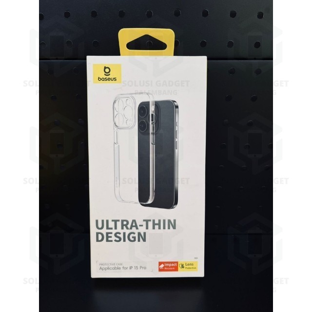 Jual BASEUS CASE BENING IP 15 PRO ULTRA THIN DESIGN | Shopee Indonesia
