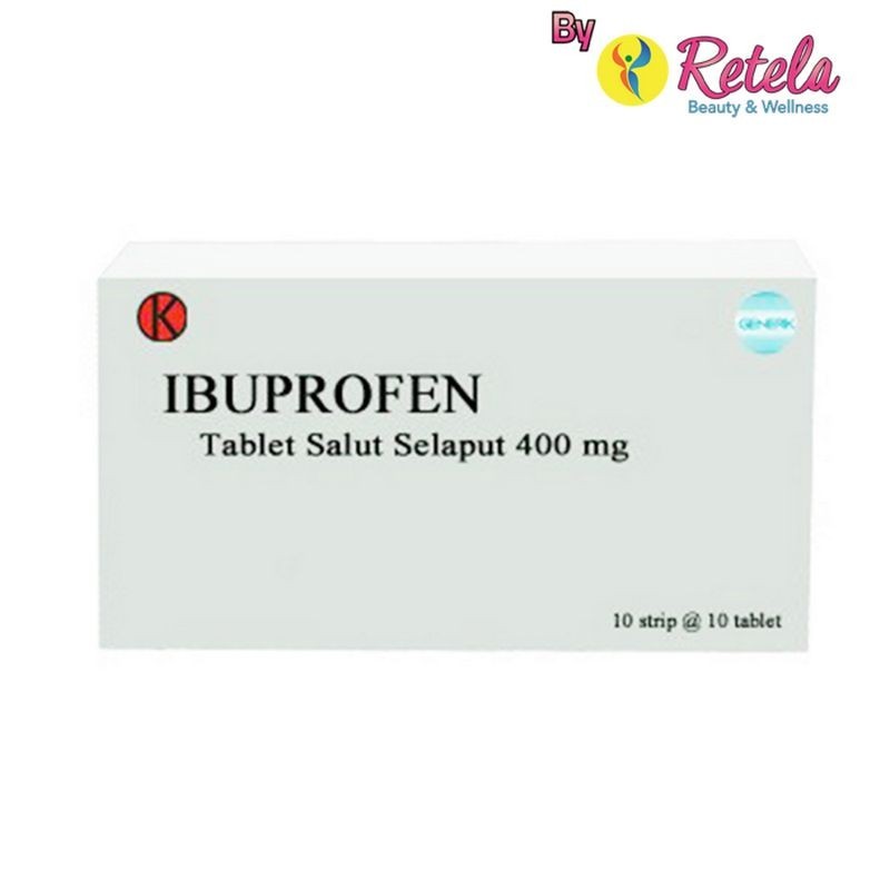 Jual IBUPROFEN 400MG 100`S [GEN] | Shopee Indonesia