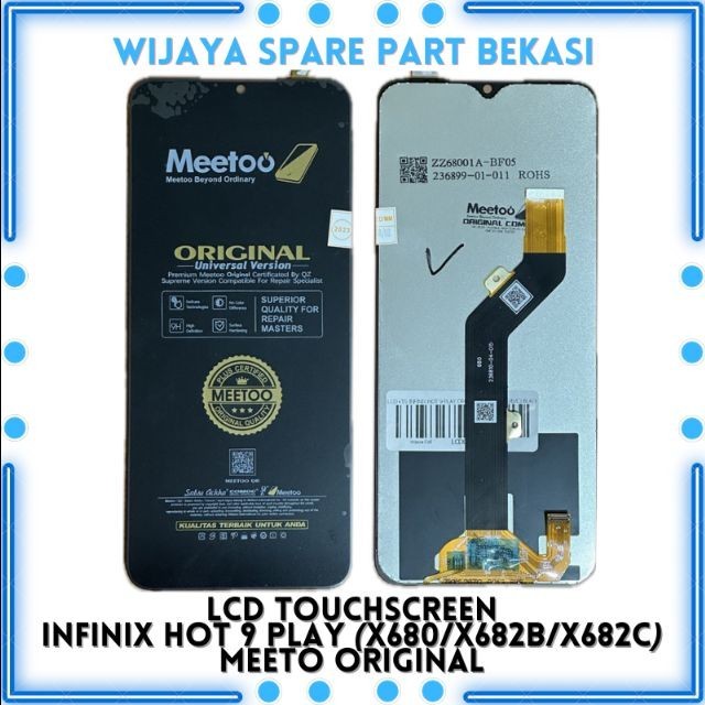 Jual LCD TOUCHSCREEN INFINIX HOT 9 PLAY MEETO ORIGINAL (X680/X680B ...