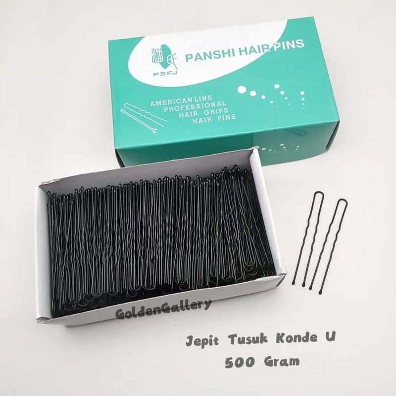Jual Jepitan Rambut U Shape 500 Gram / Jepit Tusuk Konde Berbentuk U ...
