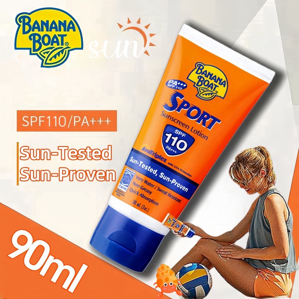 Jual Banana Boat Sport Sunscreen SPF 110 PA+++ SPF 50 PA+++ 90ml ...