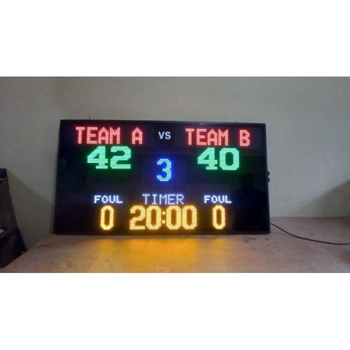 Jual Scoreboard Multi Fungsi 150x80 Score Board Papan Skor Digital ...