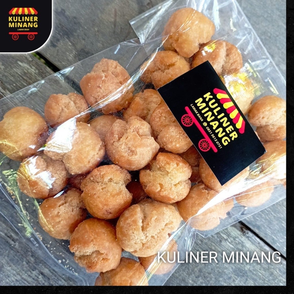 Jual Kuliner Minang Godok Rongkah Kue Bolu Legend Minang Gurih Renyah ...