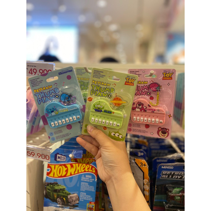 Jual Miniso x Toy Story - Game Keychain Thumb Piano Toy Story | Mainan ...