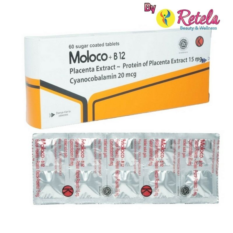 Jual MOLOCO B12 1 STRIP 10 TABLET | Shopee Indonesia