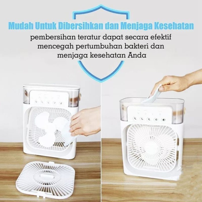 Jual KIPAS Angin PENDINGIN MINI AC Portable Bisa Tambah Es Batu Air ...