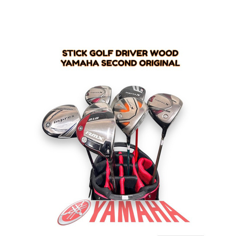 Jual Stick Golf Driver Wood 1 Yamaha Inpres X Second Original - Driver ...