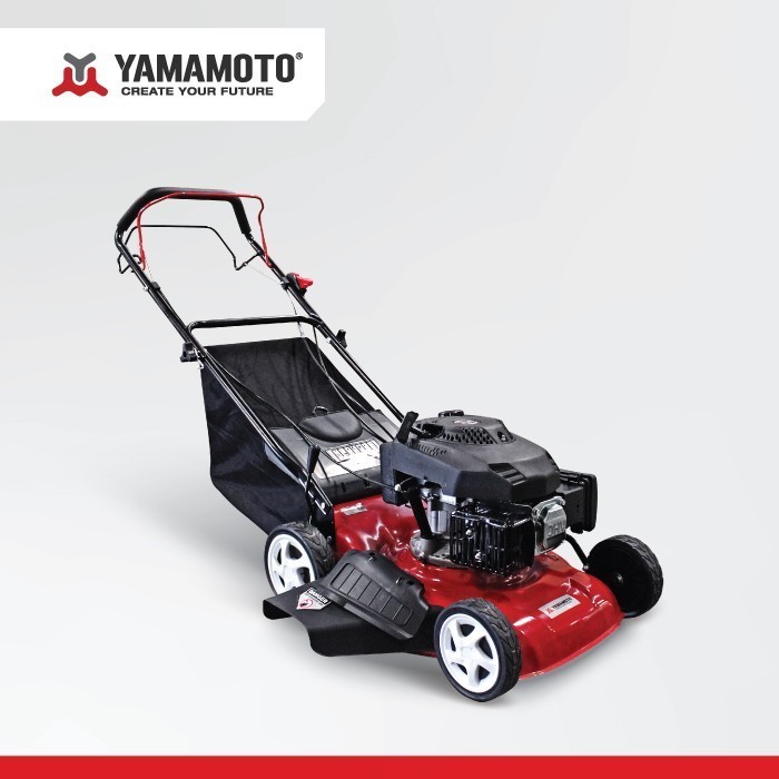 Jual Mesin Potong Rumput Dorong 6.5HP YAMAMOTO PAKAI KANTONG Lawn Mower ...
