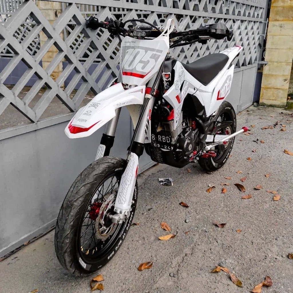 Jual Decal/Stiker crf 150l/Gordon/ D'Tracker /CRF /KLX BF full body ...