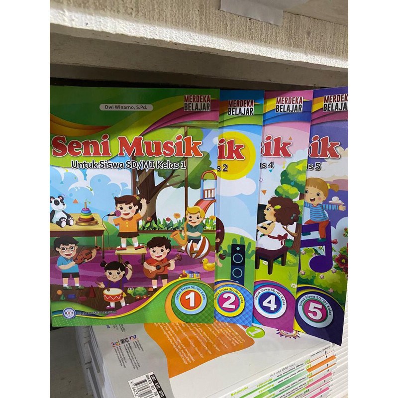 Jual Kelas 1, 2, 3, 4, 5 & 6 SD/MI Seni Musik kurikulum merdeka / GOS | Shopee Indonesia