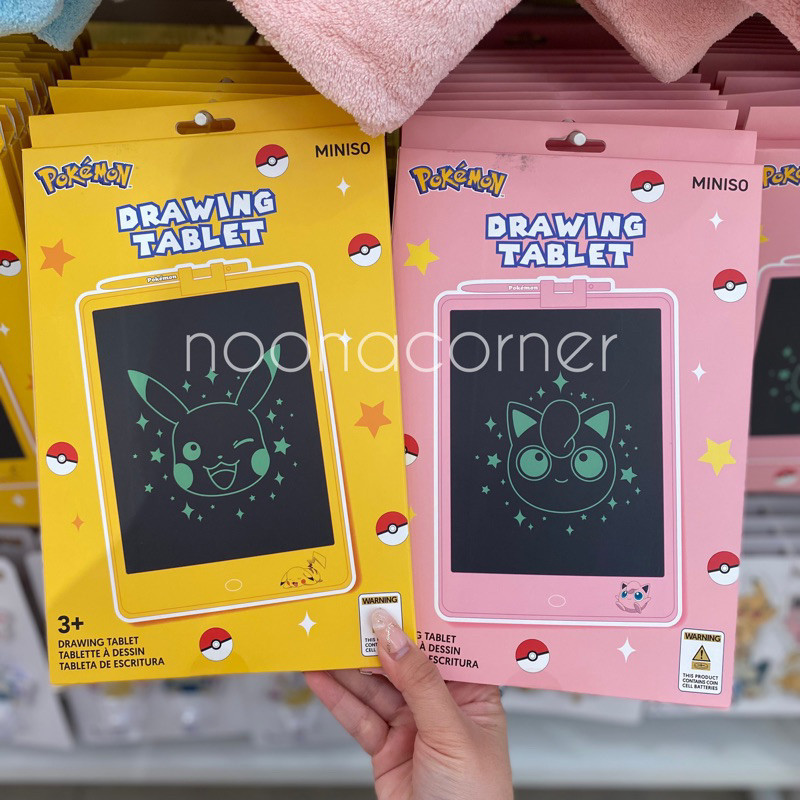 Jual Miniso x Pokemon - Drawing Tablet Pokemon Series Pikachu ...