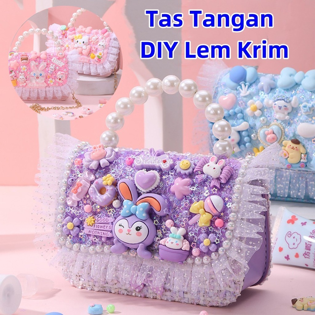 Jual Tas DIY Mainan anak-anak Mainan DIY kreasi gratis DIY stiker lem ...